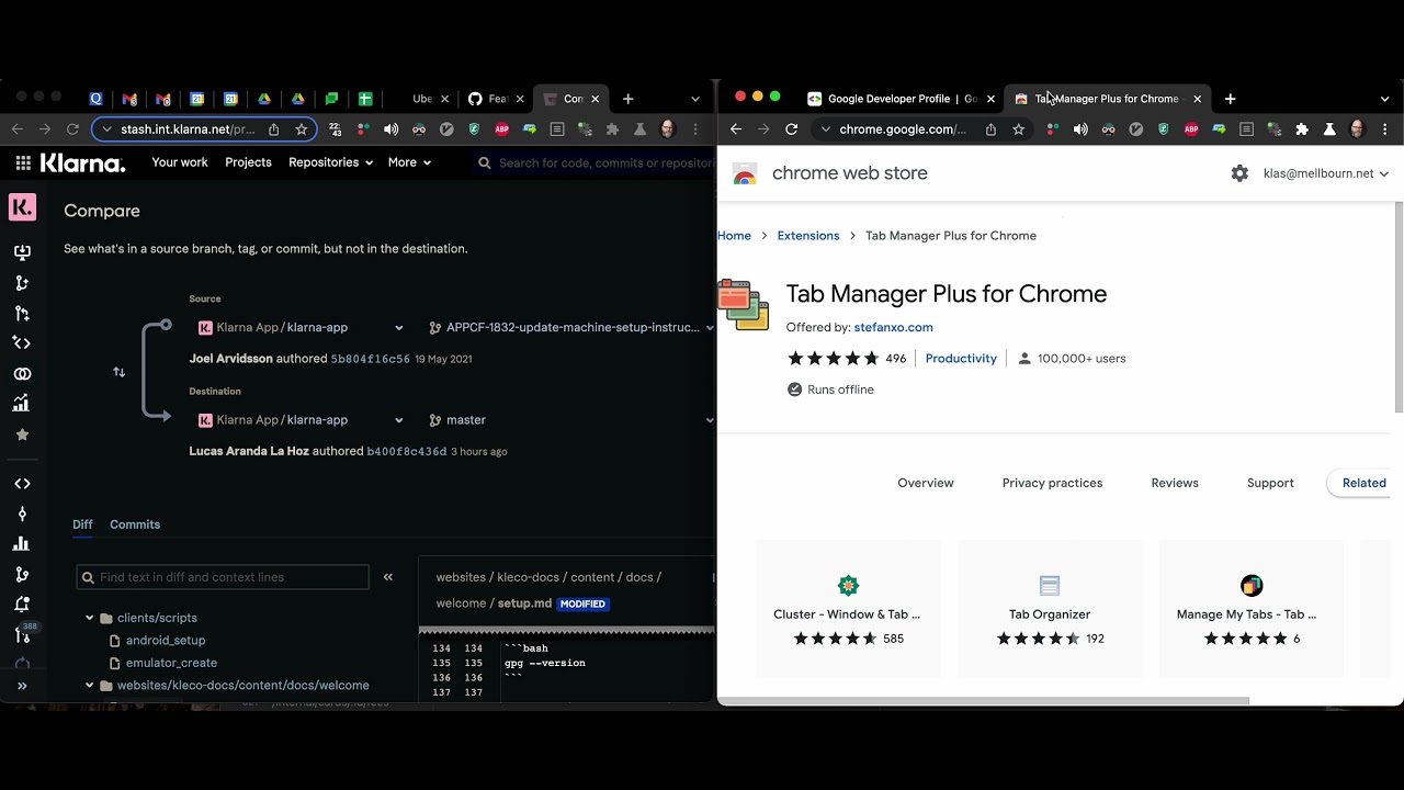 Shift Tab Chrome extension demo - YouTube