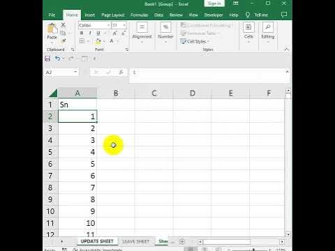 how to fill series in excel without dragging | how to enable fill ...