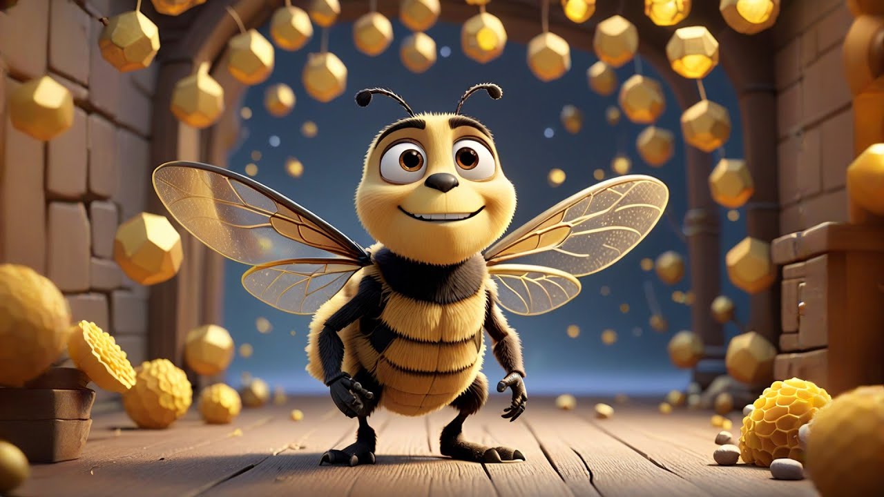 Benny Bee Finds a Flower | Nature Song for Kids | Nursery Rhymes and ...