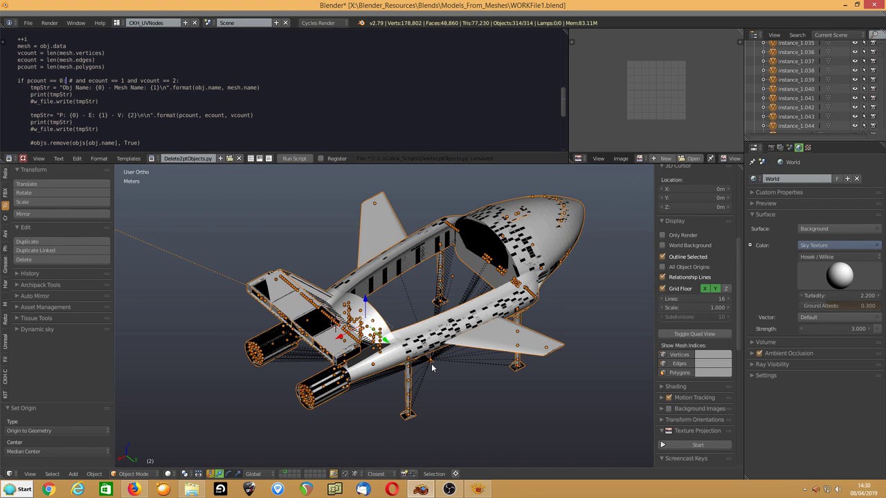 Blender Mesh Cleanup 01 - YouTube