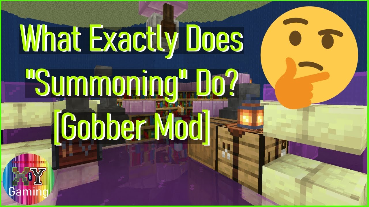 What Does the Summoner Enchantment Do, Exactly? [Gobber Mod/Fabric/1.18.1] - YouTube