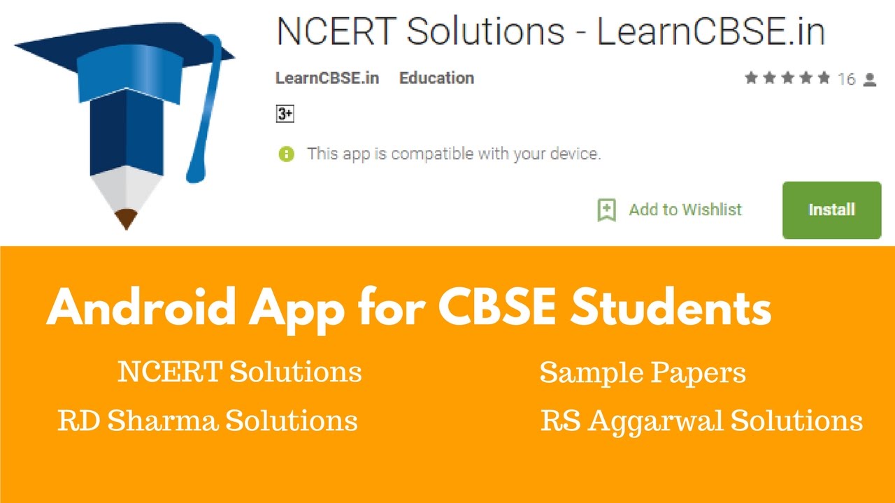 NCERT Solutions Android APP LearnCBSE - YouTube
