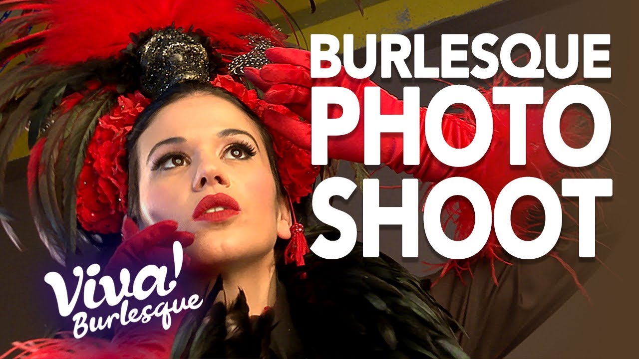 Burlesque Photo Shoot | Walther Vlaanderen and Sayuri Gei | Viva Burlesque - YouTube