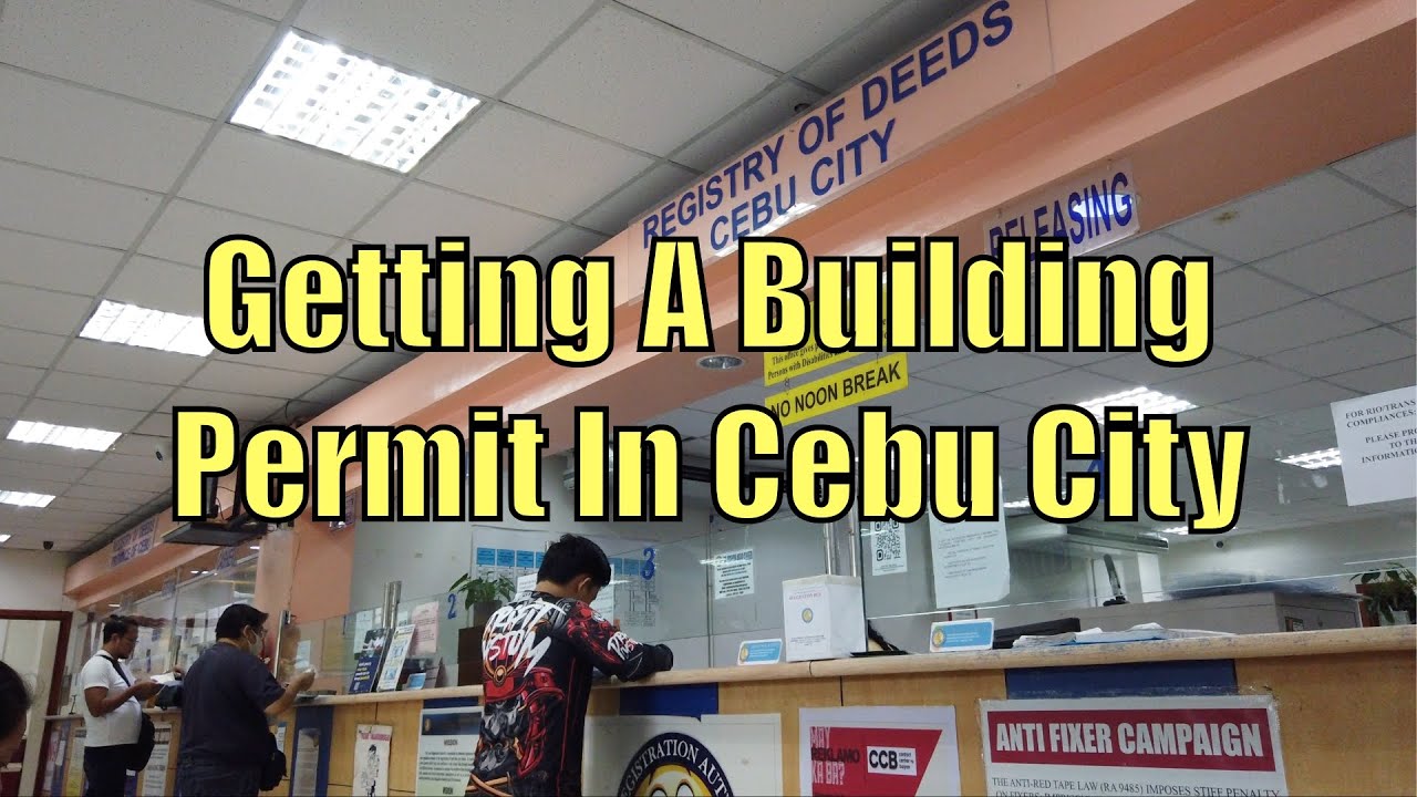 Getting A Building Permit In Cebu City - YouTube