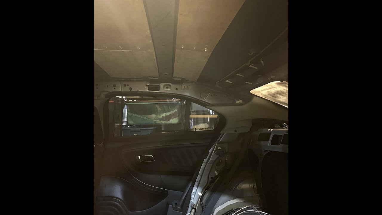 Ford Taurus Subwoofer Wall 6th Order Build Series Part 1 - YouTube