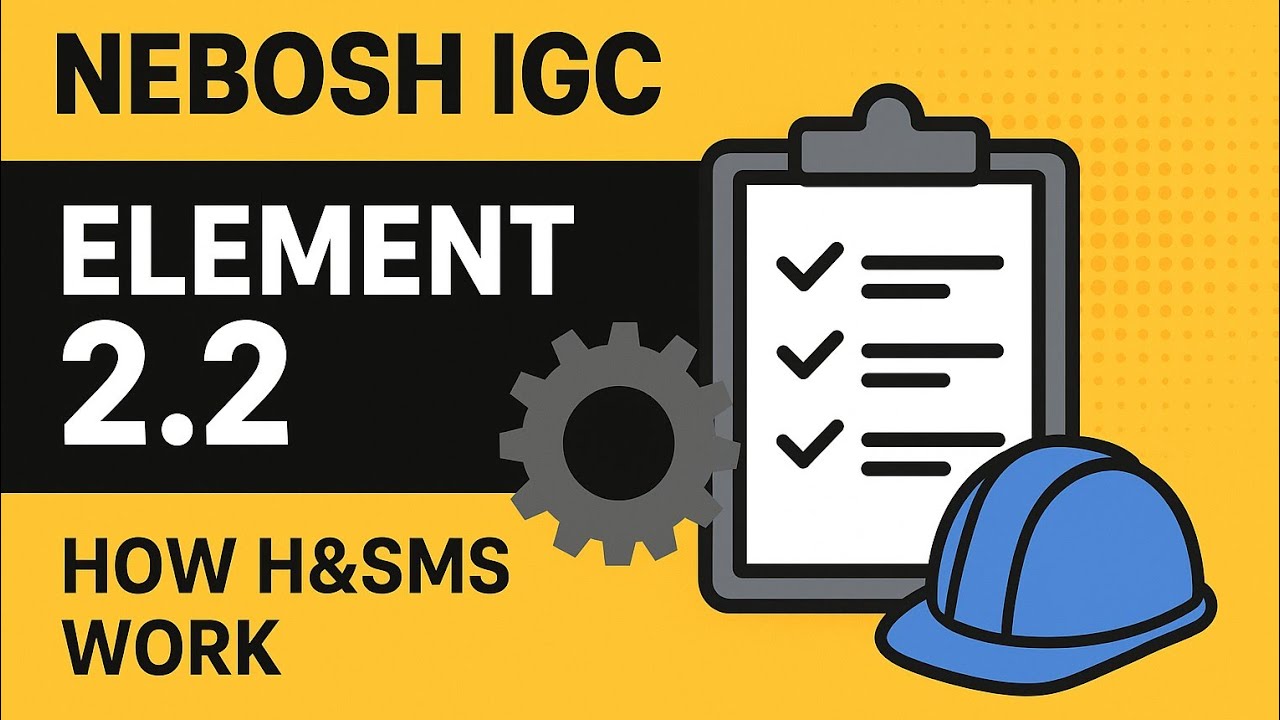 NEBOSH igc element 2.2 #neboshigc #safetyfirst #safetytips - YouTube