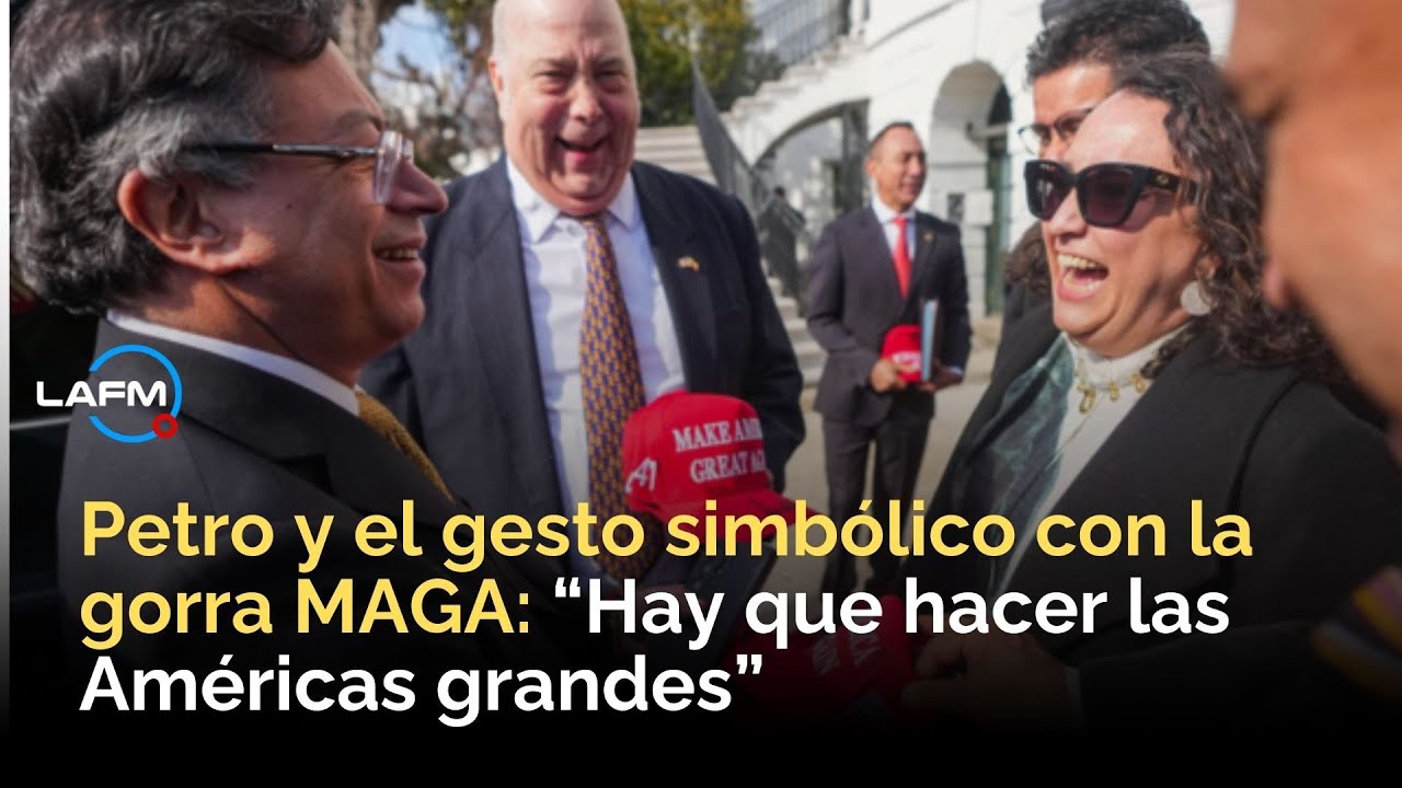 Petro transforma la gorra MAGA de Trump: “Hay que hacer las Américas ...