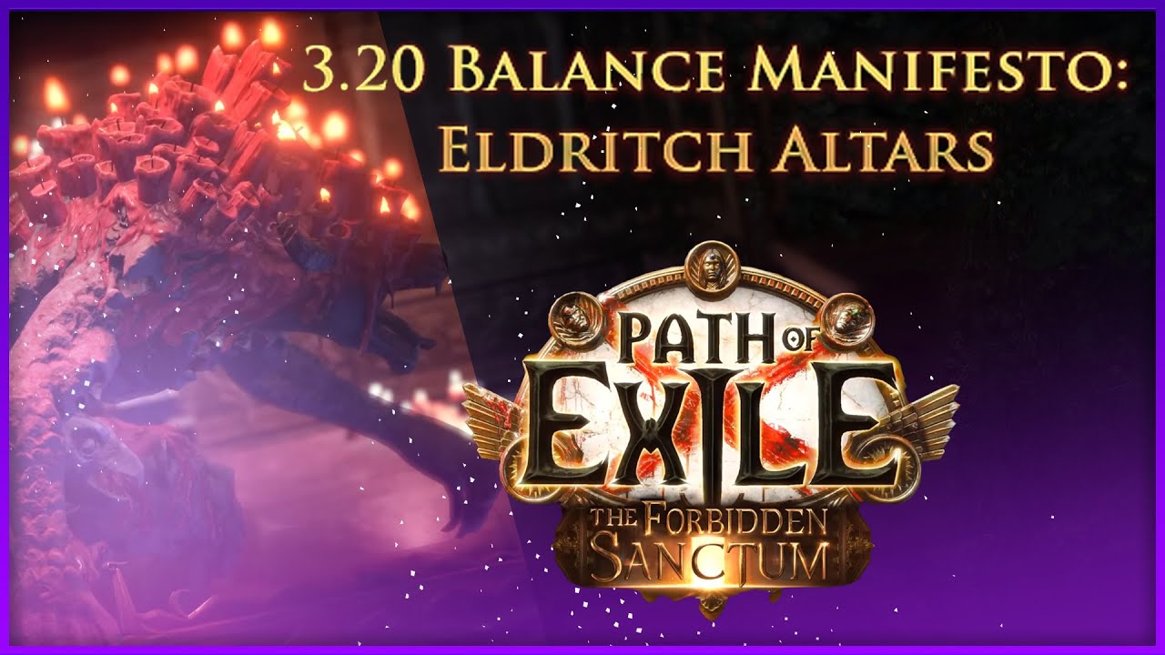Eldritch Altar Änderungen & Scarabs im Core-Lootpool | Manifest für PoE ...