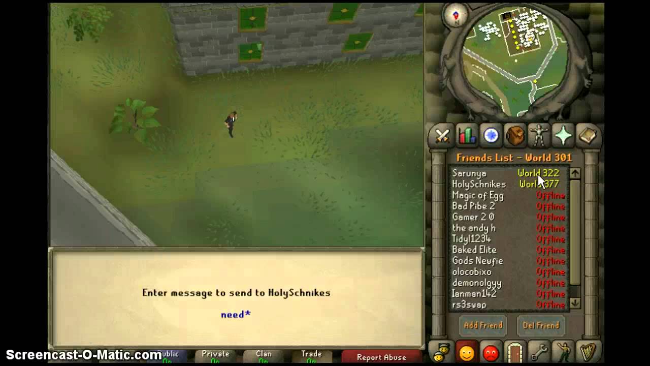 How to merch law runes on runescape 2007 - YouTube