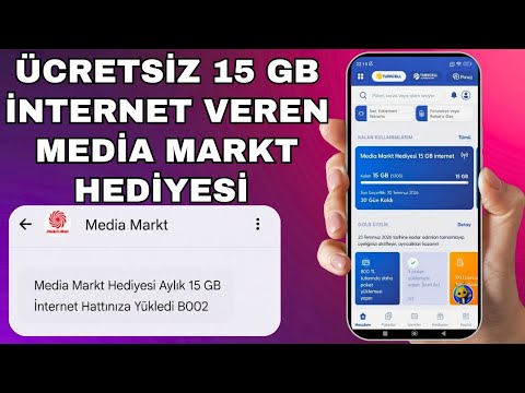ÜCRETSİZ 15 GB İNTERNET KAMPANYASI ÇIKTI TÜM HATLAR | Turkcell Bedava İnternet 2026