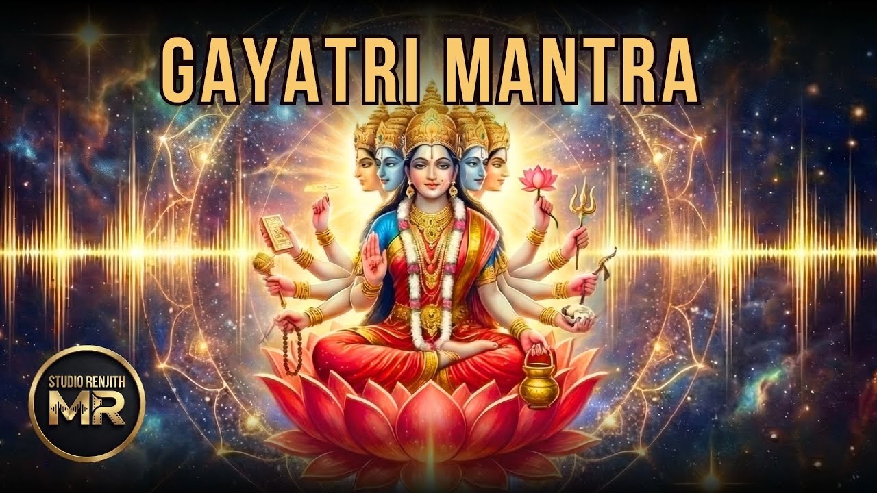 🌞Gayatri Mantra – The Cosmic Pulse | Studio RenjithMR | Indian · Trance ...
