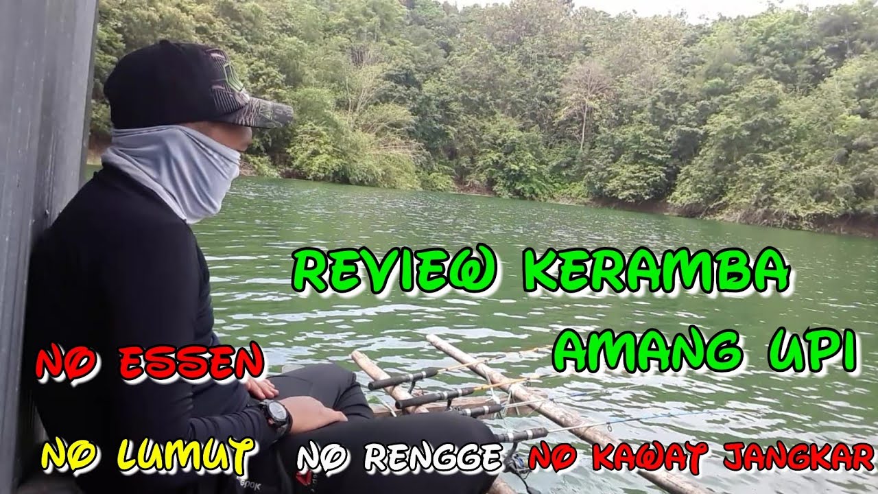 MANCING IKAN NILA DI RIAM KANAN_SPOT KERAMBA AMANG UPI - YouTube