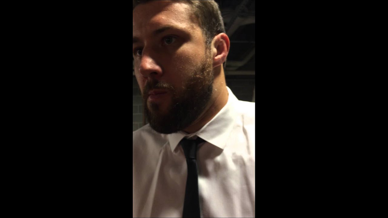 Jeremy Thrush after the game USA v All Blacks in Chicago, Nov 1, 2014 ...