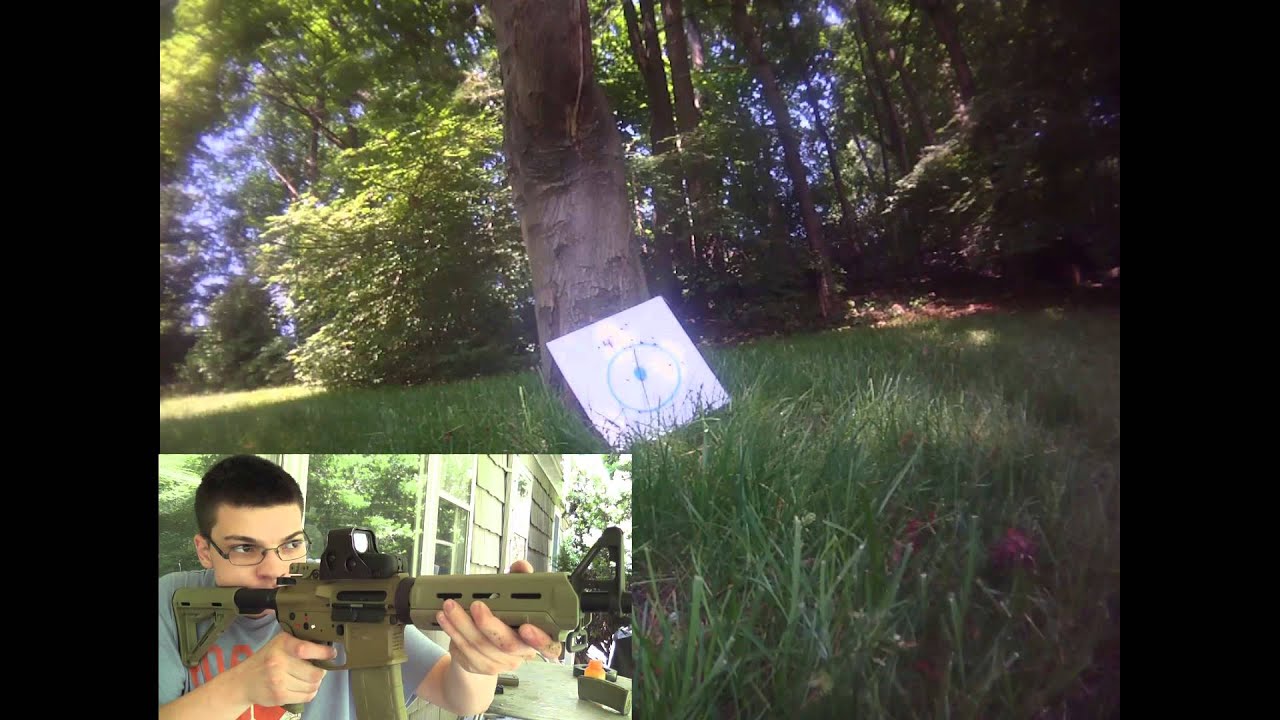 470 FPS 30+ RPS UPGRADED AIRSOFT M4 - YouTube