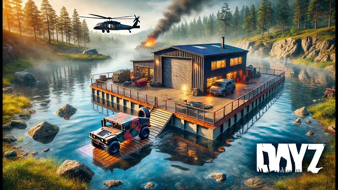 Building The Most HIDDEN Water base On The Lab, DayZ! - YouTube