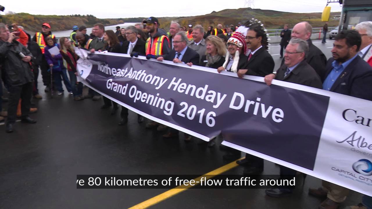 Ring Road around Edmonton opens October 1, 2016 - YouTube