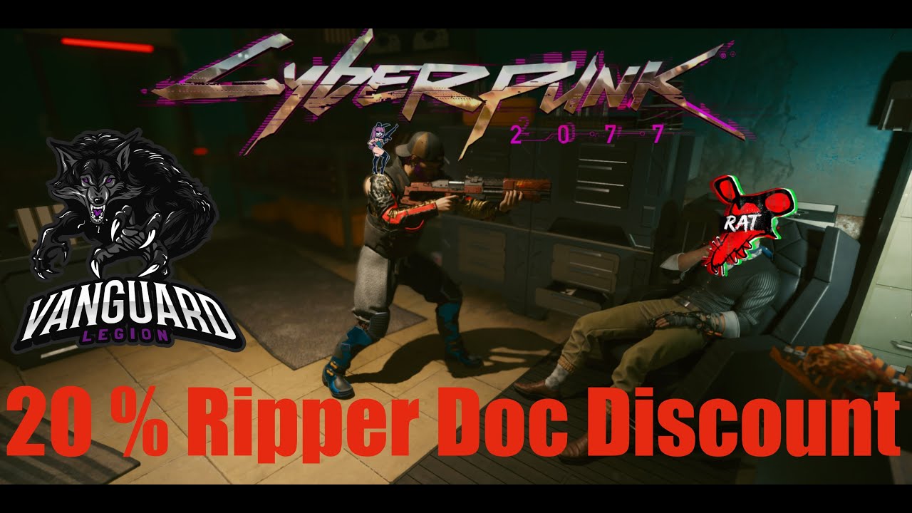 Cyberpunk 2077 20% Ripper Doc Discount Guide - YouTube