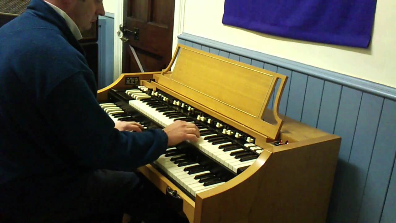 Adrian Rose Hammond A100 and Leslie 910 Redcap - YouTube