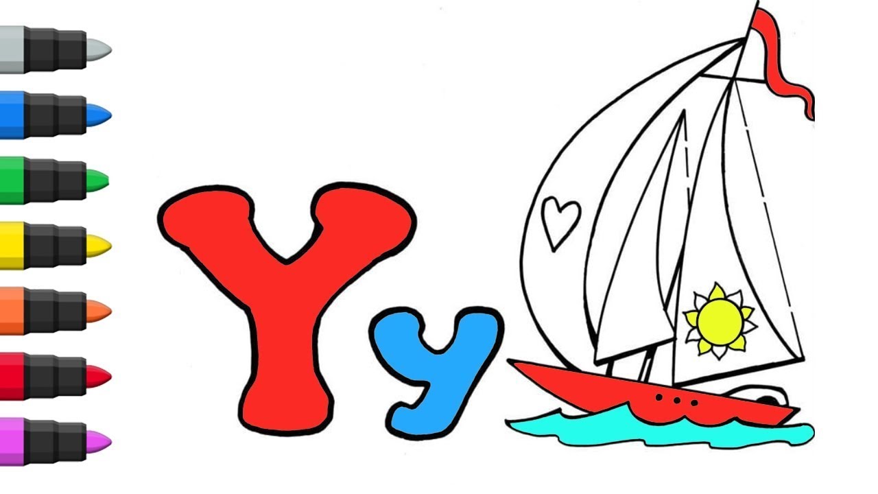 Y for Yacht , Alphabet छोटे बच्चों की पढ़ाई,kids class,# ...