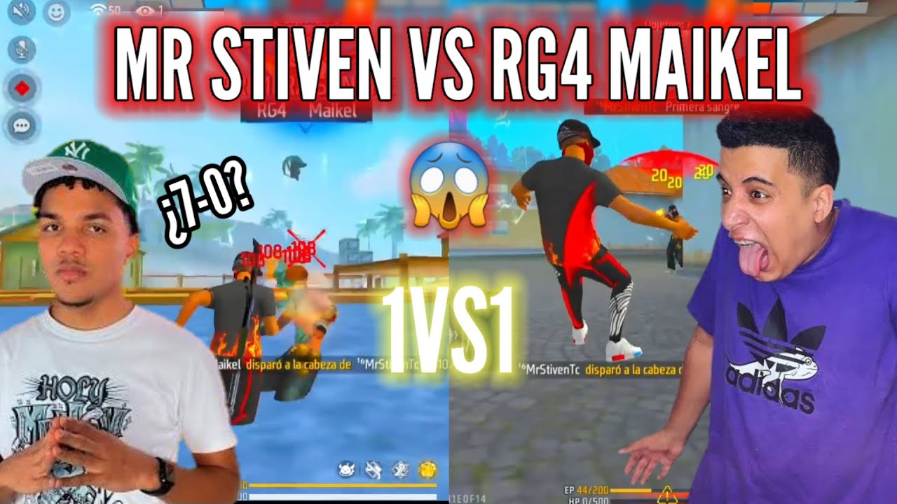 MR STIVEN TC VS RG4 MAIKEL PVP TOXICO 🤬 FREE FIRE 🔥 - YouTube