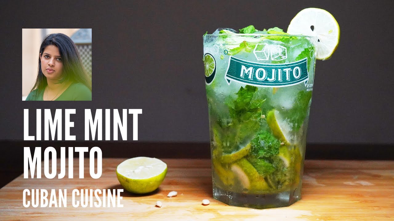 Cuban Lime Mint Mojito | ക്യൂബൻ നാരങ്ങ പുതിന മോഹിറ്റോ | Cuban Recipe ...