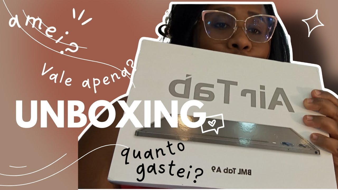 "UNBOXING CHOCANTE do Tablet BML A9! Será que VALE a PENA esse BARATO ...