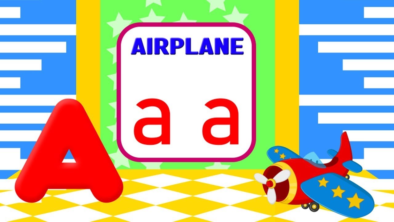 Phonics Song for Toddlers | A for Airplane | Phonics Sounds of Alphabet ...