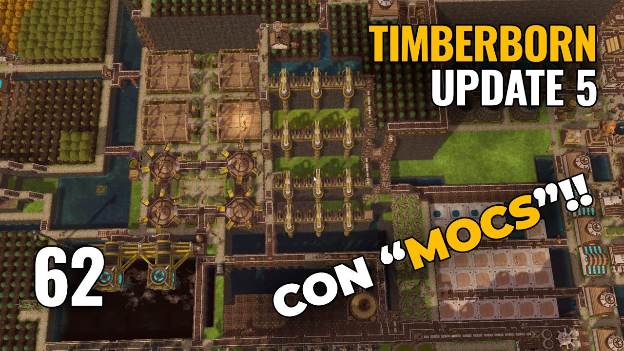 TIMBERBORN: Update 5 | ep 62 | CON MODS - Gameplay español - YouTube