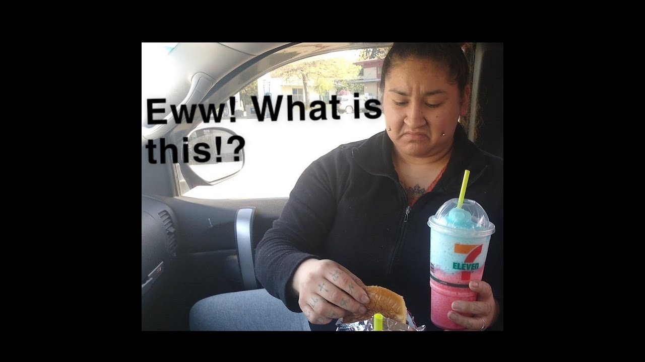 EATING GAS STATION FOOD FOR 24 HOURS!! *DISGUSTING!!* - YouTube