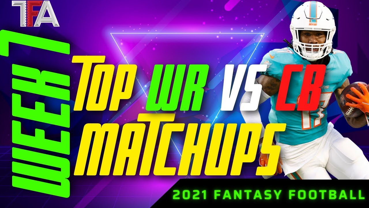 Week 7 WR/CB Matchups | 2021 Fantasy Football Advice - YouTube