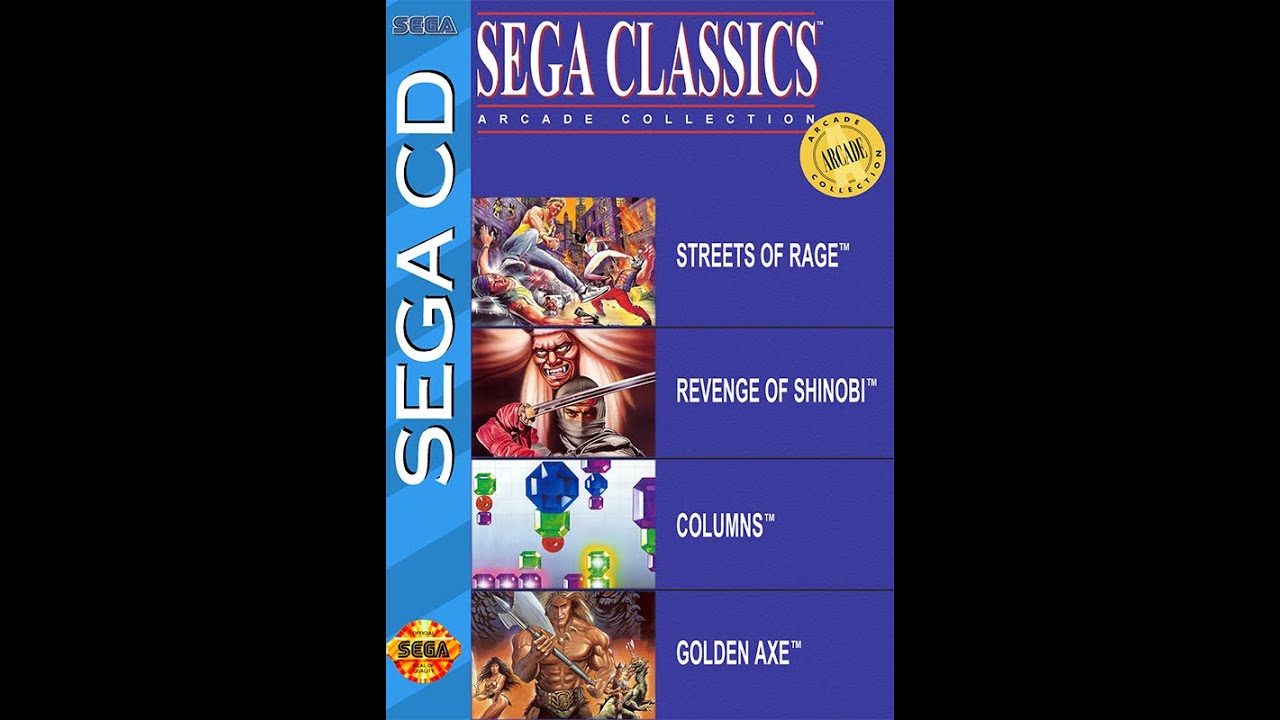 4 in 1 Sega Classics Arcade Collection [Game: Columns] [Sega CD] - YouTube