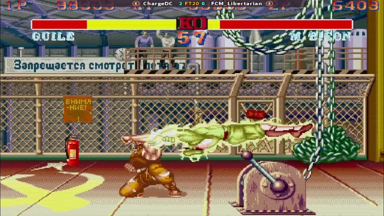 Street Fighter II' Champion Edition - Guile vs. Bison 70 - YouTube