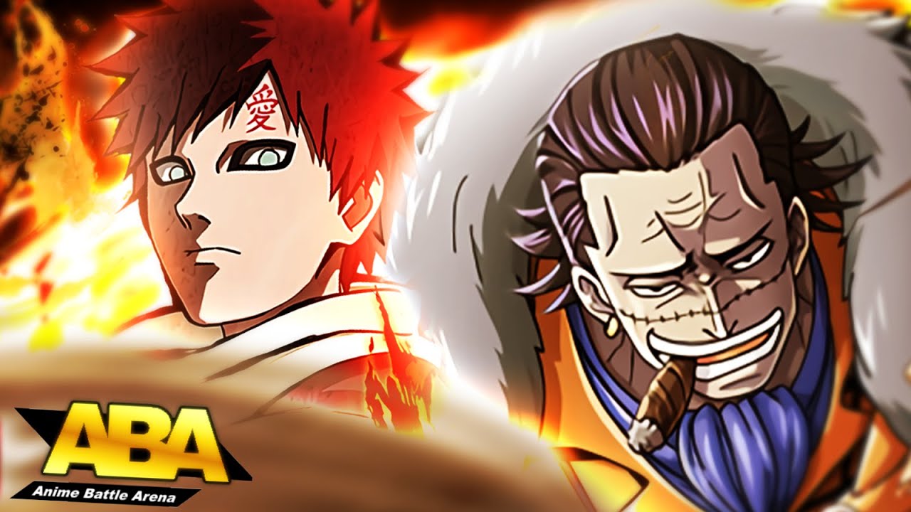 The Sandy Gaara & Crocodile Duo In ABA | Anime Battle Arena - YouTube