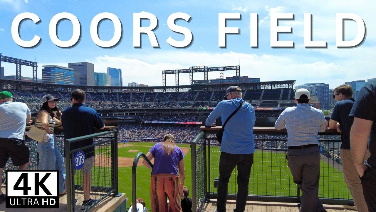 [4K] Coors Field Walking Tour | Colorado Rockies | Denver, CO - YouTube
