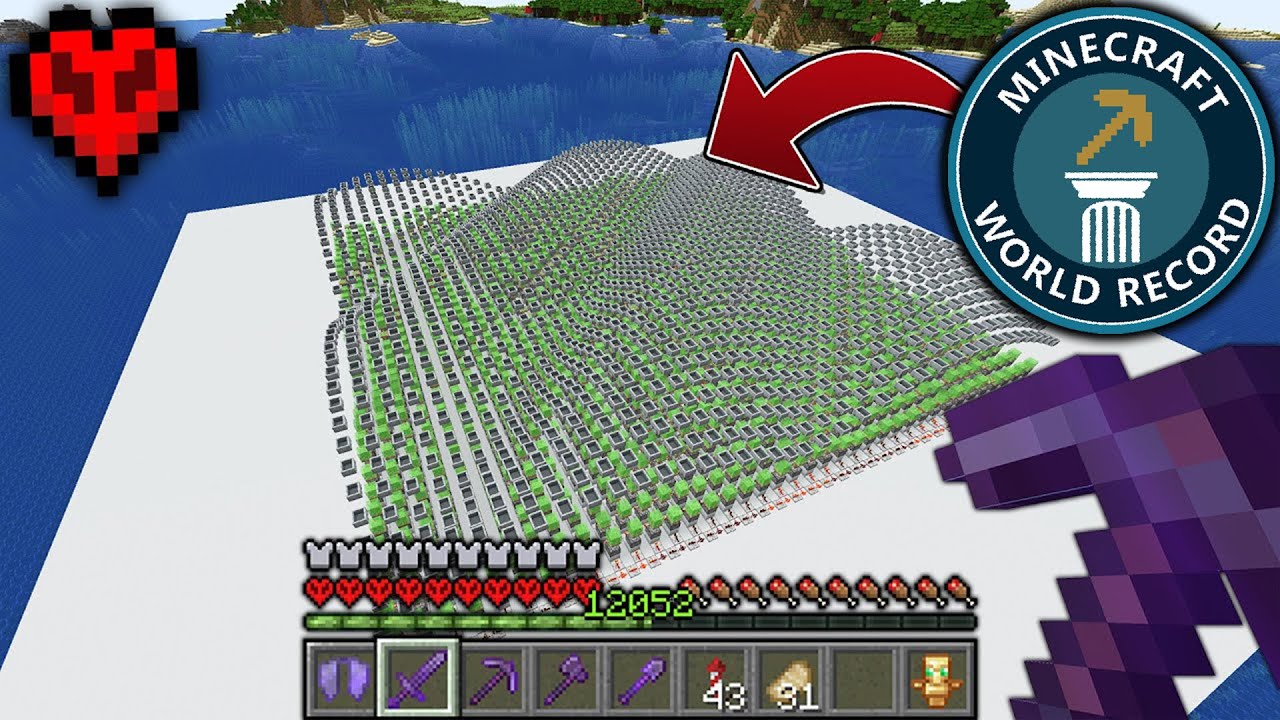 I Made the World’s LARGEST Wave Machine in Minecraft! - YouTube