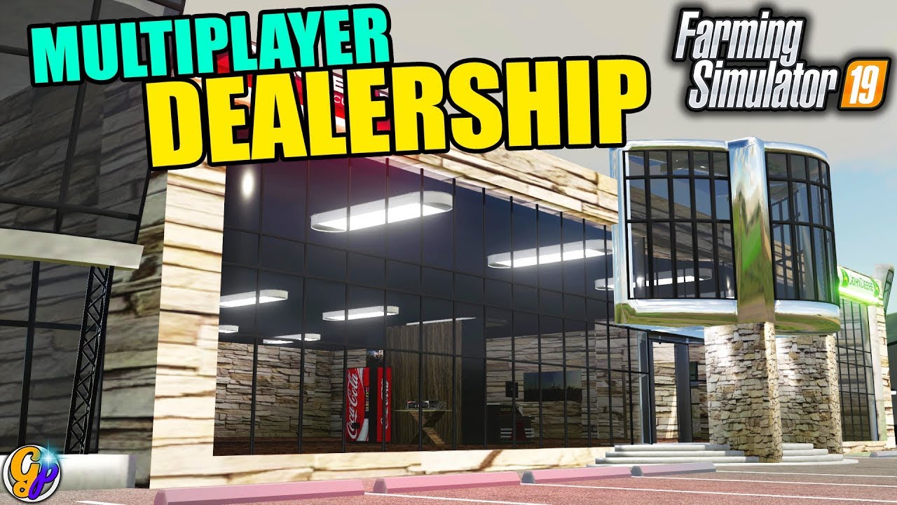 FS19 - DEALERSHIP MULTIPLAYER $9,000,000 SETUP ALL BRANDS JOHN DEERE ...