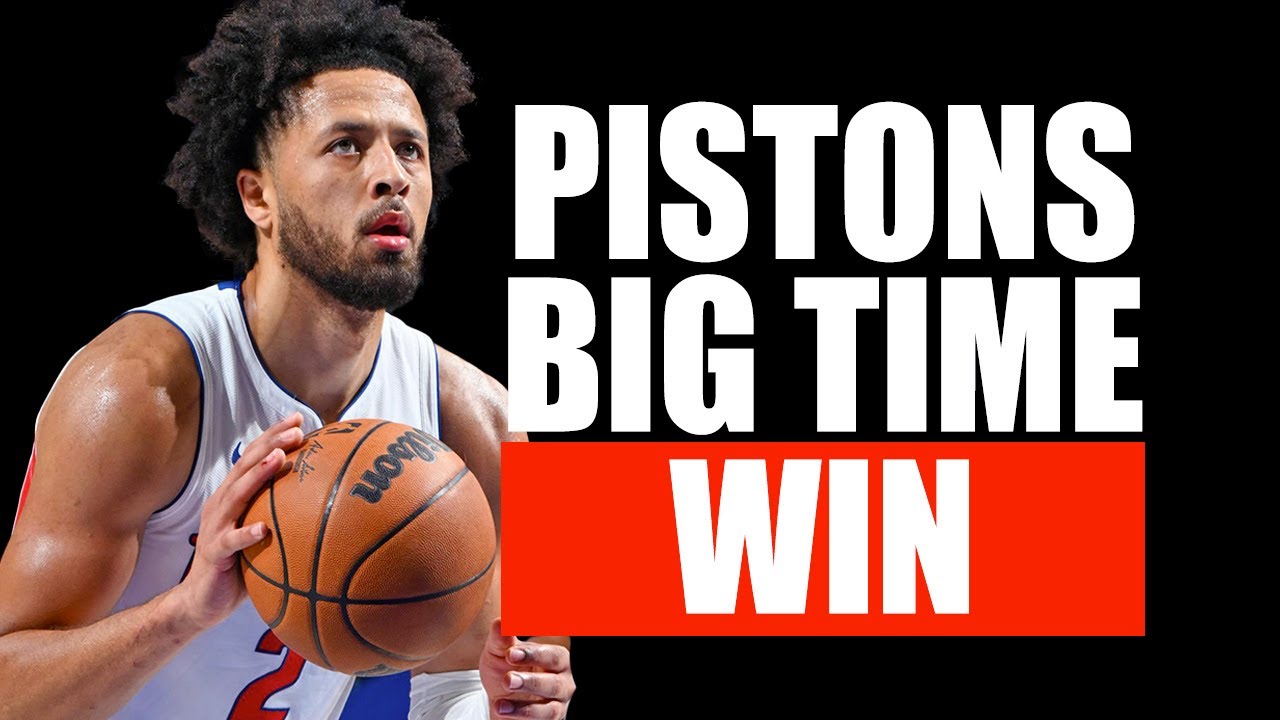 Pistons Get Their First Win of the Season Over Sixers - YouTube