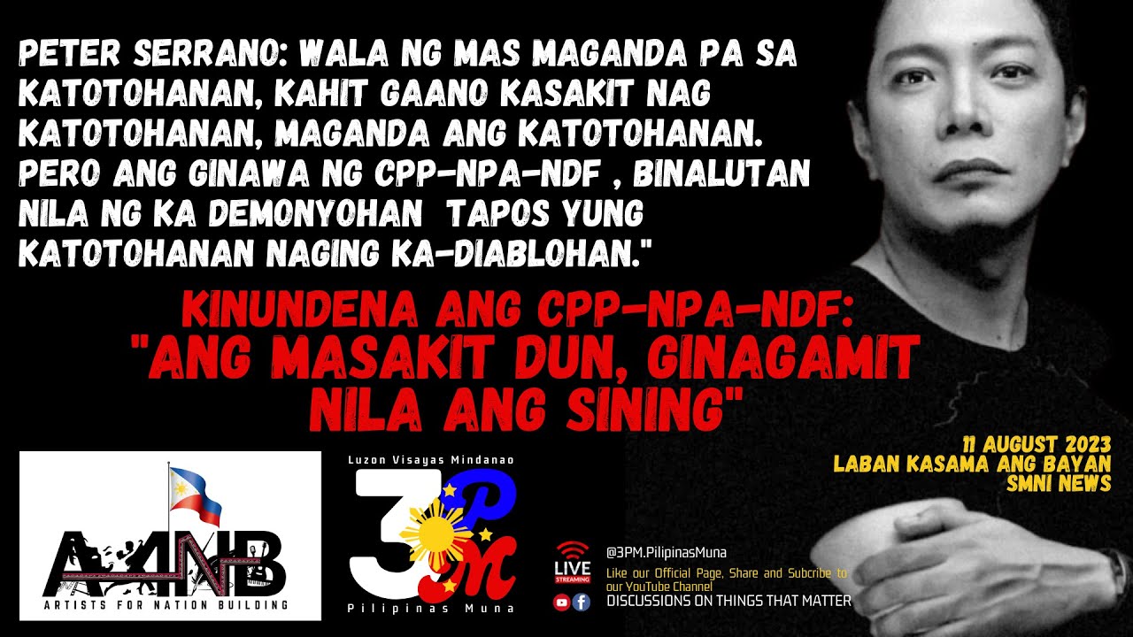 Laban Kasama ang Bayan with Peter Serrano - YouTube
