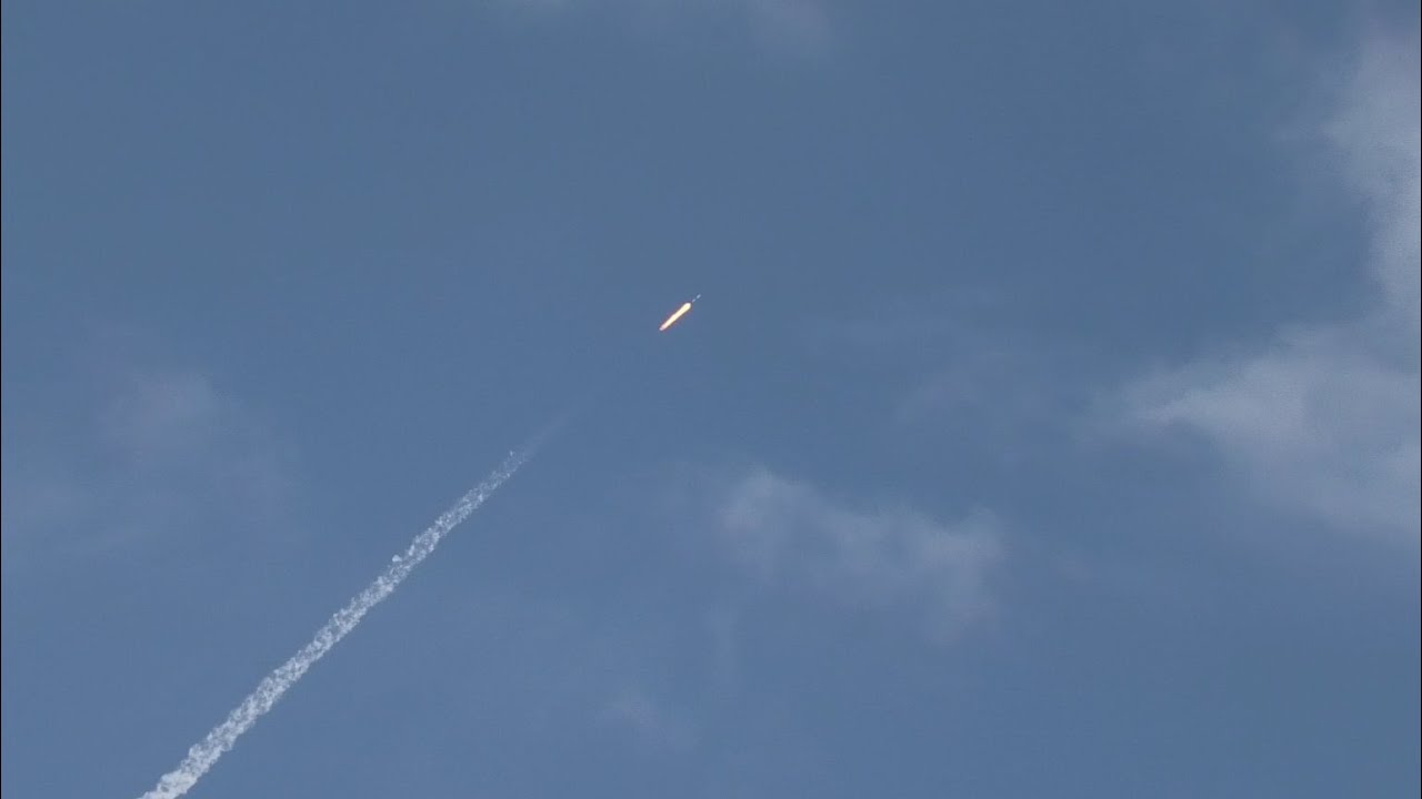 2024-06-20 Falcon 9 launch seen from 24 miles - YouTube