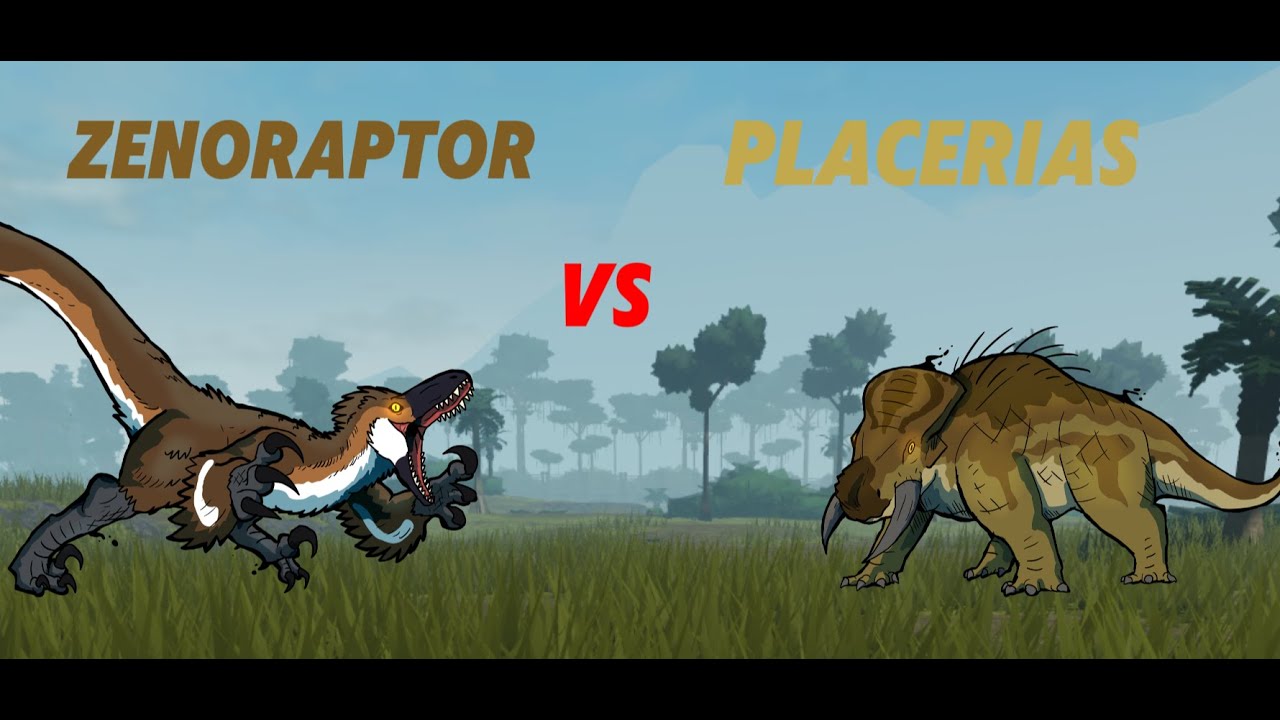 Zenoraptor VS Placerias P.R.E Primal Haven - YouTube