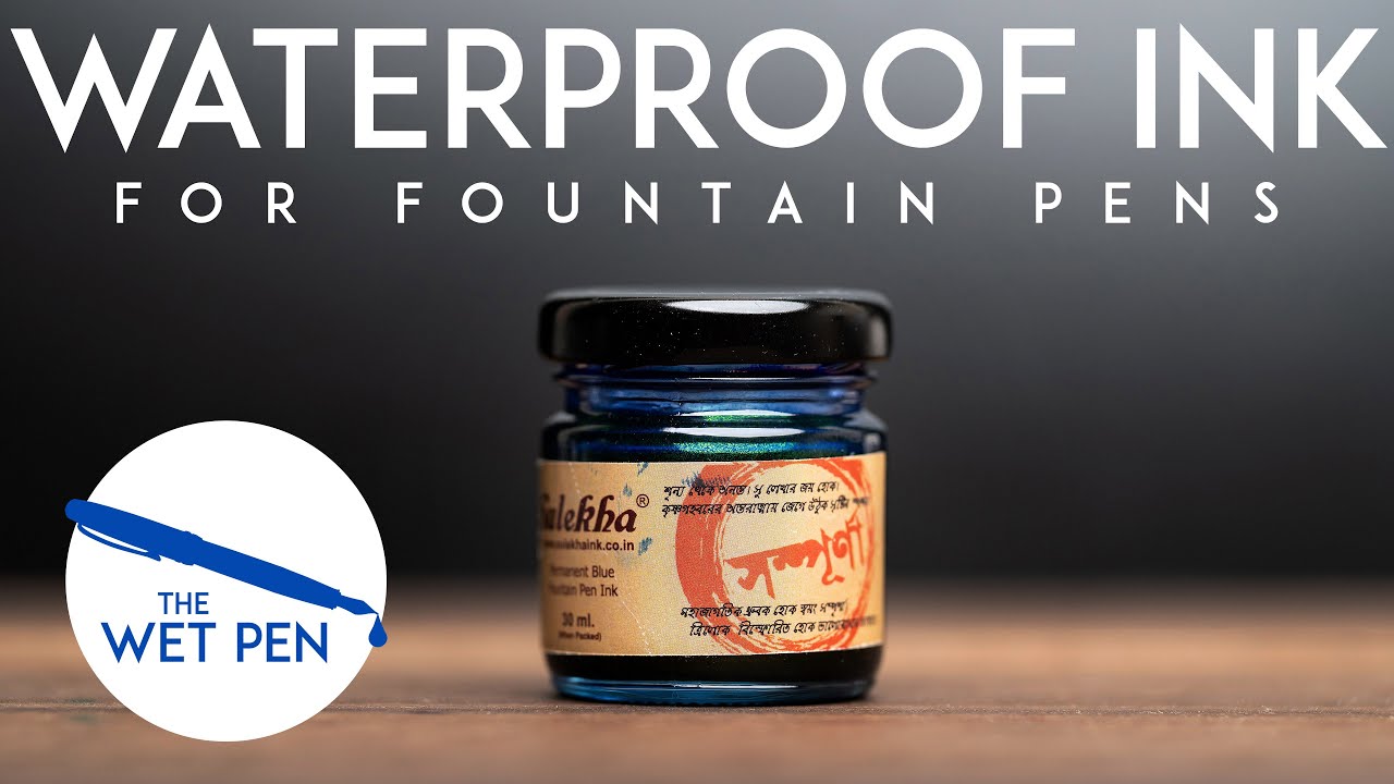 A New Waterproof Blue Ink from India: Sulekha Sampurna, Plus More ...