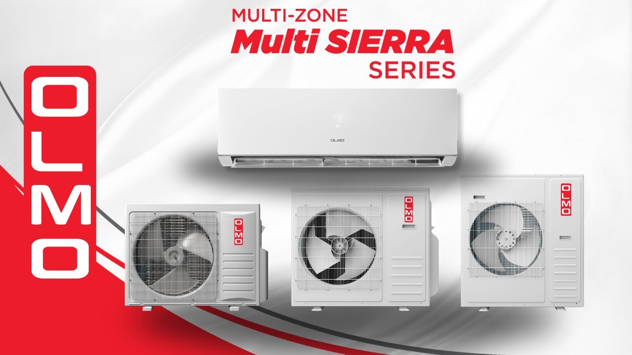 Olmo Multi-Sierra Series Outdoor Units - YouTube