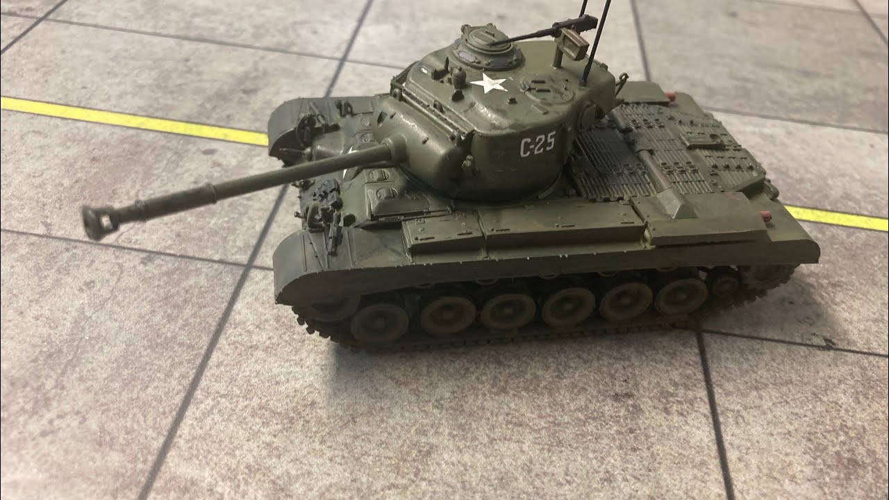 One of Uncle Sam’s 🇺🇸 finest? M-46 PATTON Tank! Trumpeter 1/72. The ...