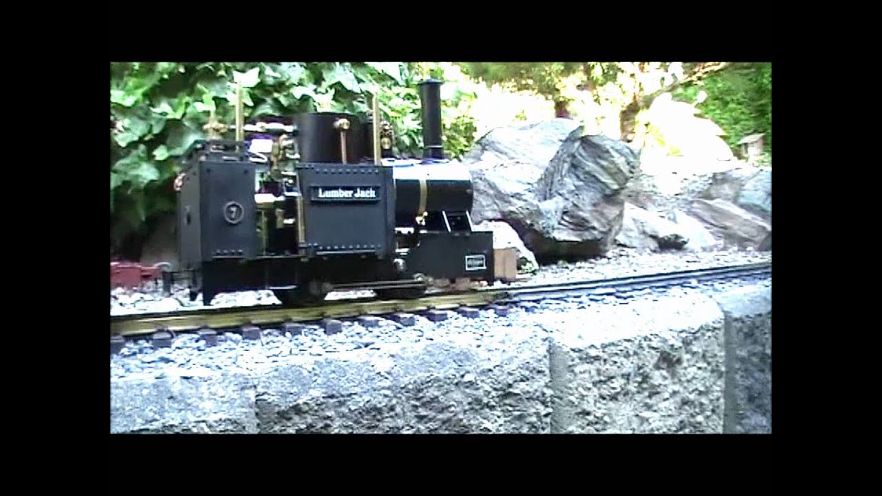 REGNER 0-4-0 LUMBER JACK - YouTube
