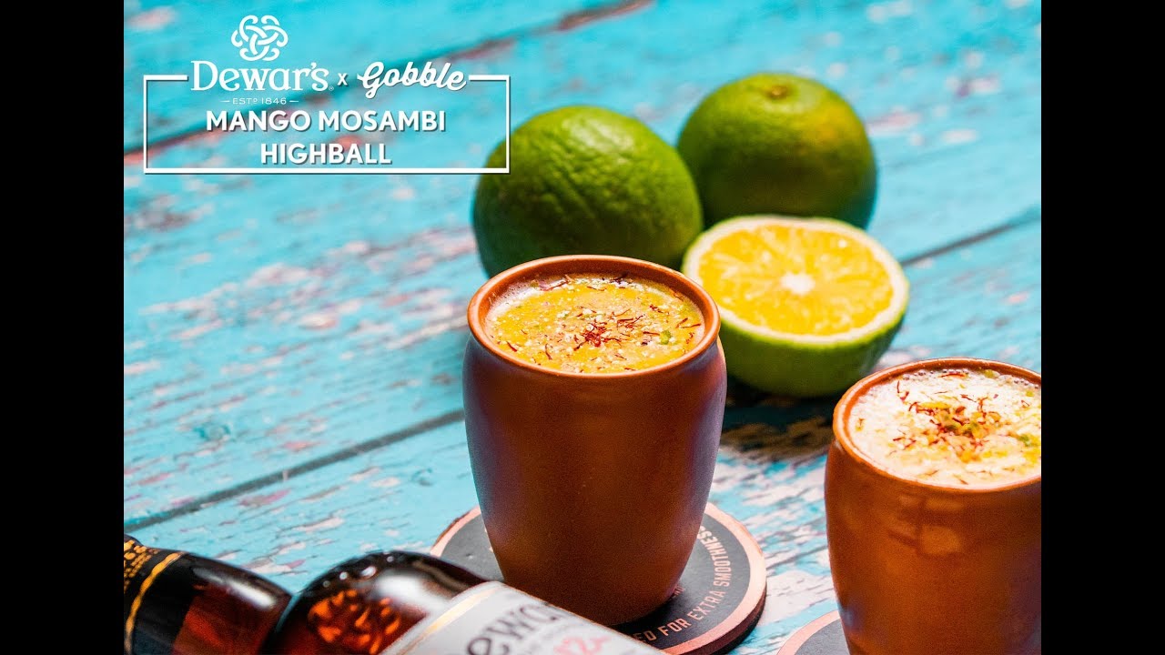 Gobble | Mosambi And Mango Highball | You Got Chef'd 2 | #DoubleIsBetter - YouTube