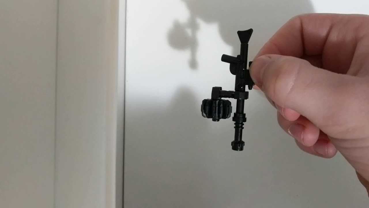 how to make a lego gatling gun - YouTube