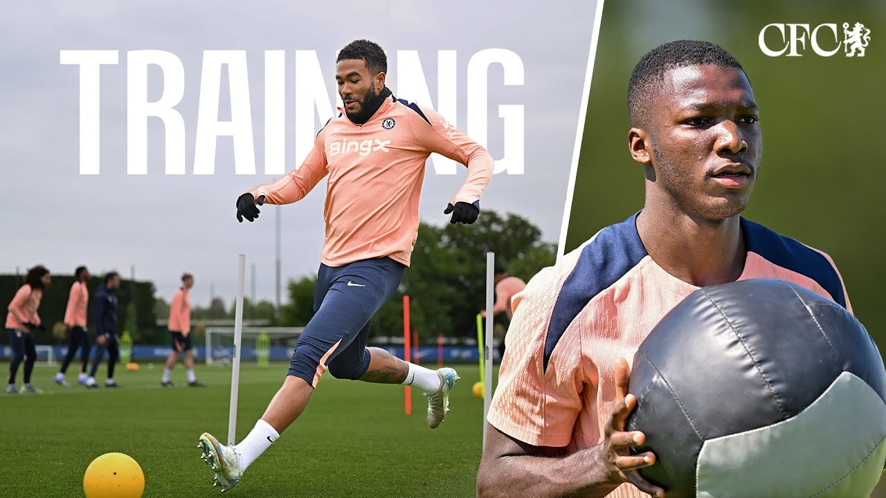 TRAINING to face Man United 🫡 | Chelsea Training | CFC 24/25 - YouTube