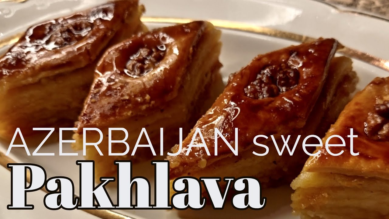 PAXLAVA /Yalnız 1 stəkan ləpədən paxlava resepti/Azerbaijan sweets ...