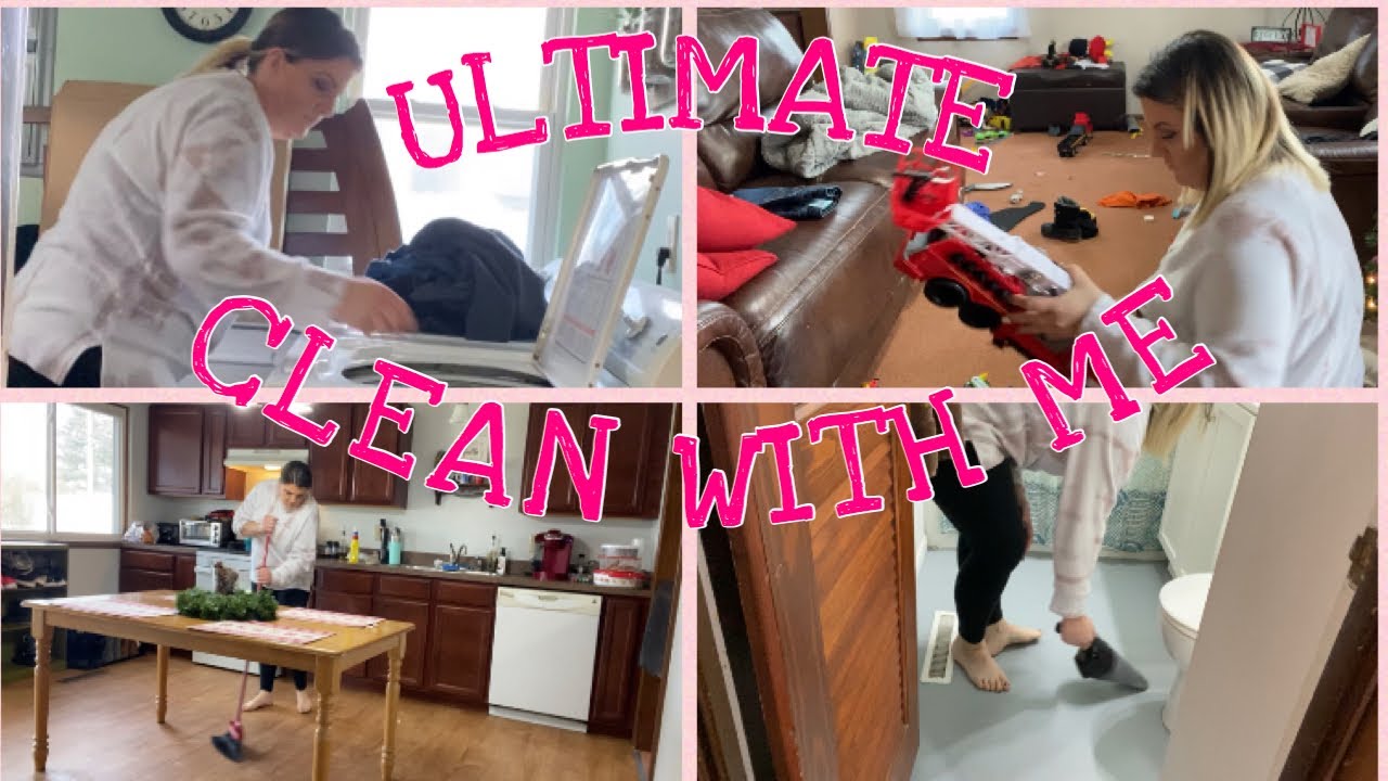 ULTIMATE CLEAN WITH ME | CLEAN HOUSE | Cleaning motivation 2019 - YouTube
