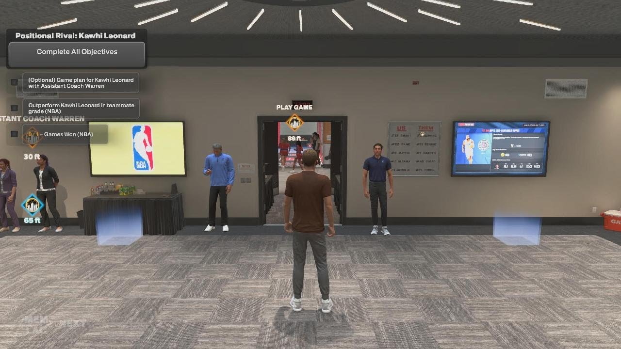 NBA 2K24 my Career (part 3) first key game - YouTube